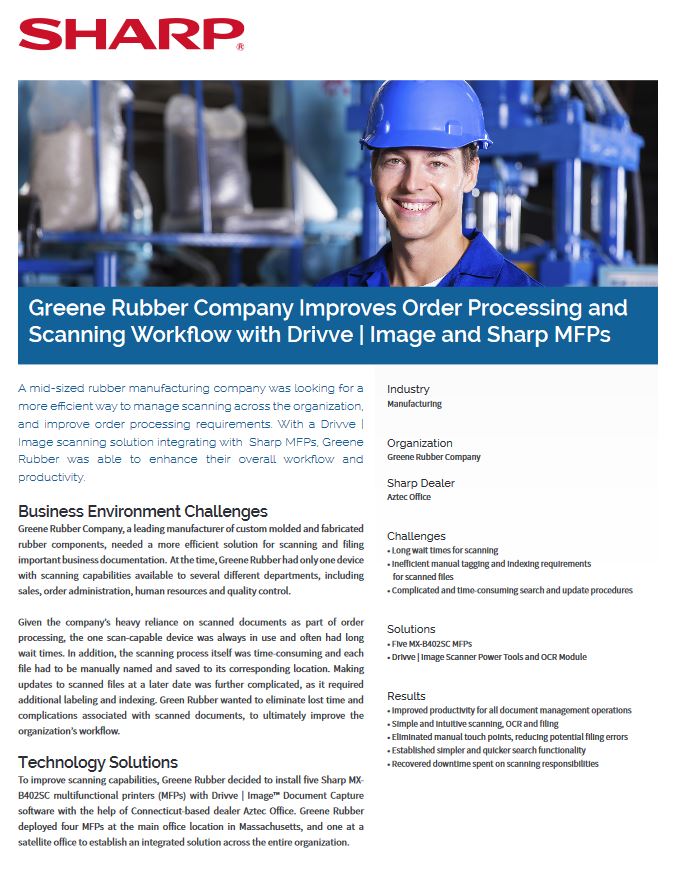 Sharp Vertical Markets Corporate - Executex Office Technologies